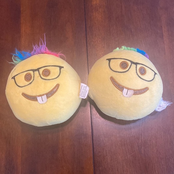 Toys | Smiley Face Plush Set Of Two | Poshmark